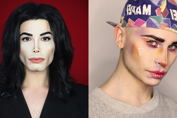 Modal Makeup, Pria Ini Transformasi Jadi 10 Selebriti Terkenal Dunia
