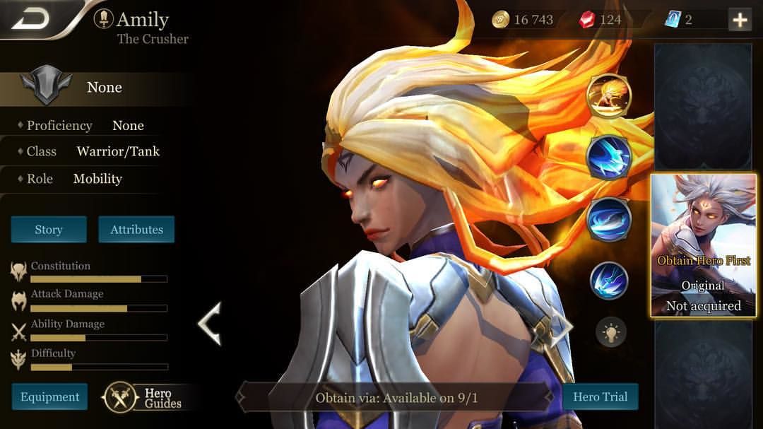 Arena Of Valor Punya Hero Baru Amily The Crusher Wajib Beli Gak Ya