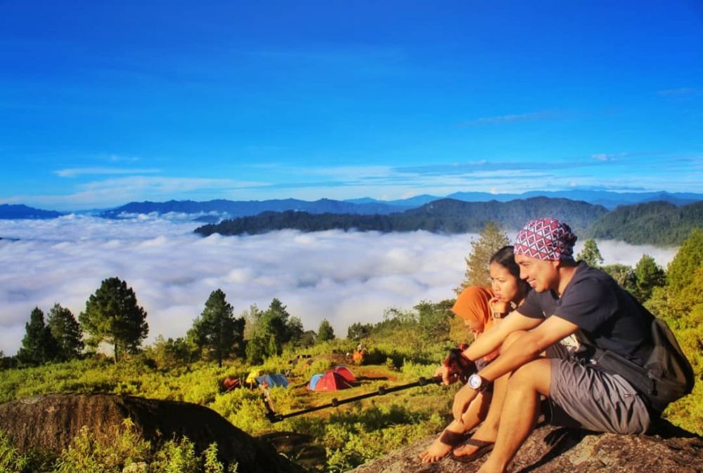 Tertinggi di Toraja, inilah 10 Potret Keindahan Gunung Sesean