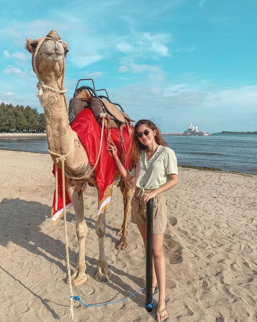 Pesonanya Bikin Jatuh Hati, 9 Gaya Keira Shabira Ketika Liburan