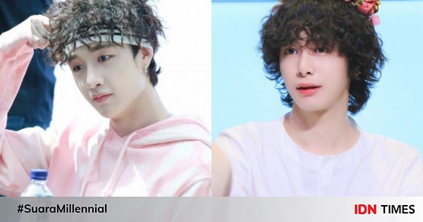 9 Idol KPop Cowok Ini Semakin Memikat dengan Rambut Keriting