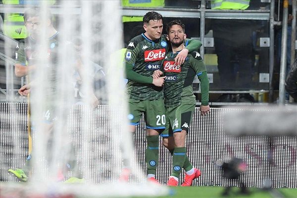 Lanjutkan Tren Positif Napoli Menang Atas Cagliari Dengan Skor 1 0