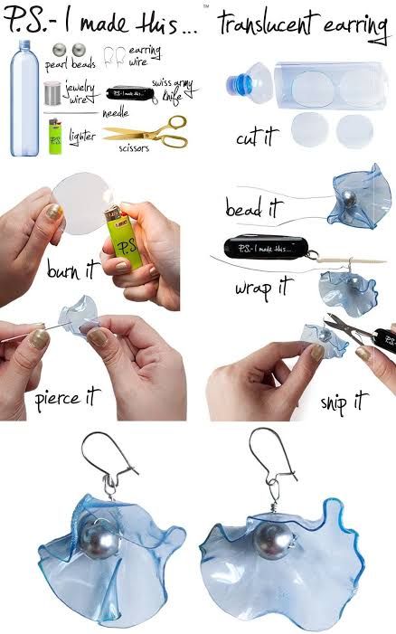10 Inspirasi DIY Anting-anting Unik Bahan Receh tapi Tetap Kece