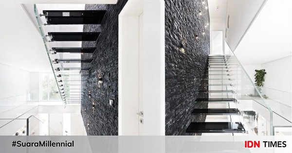 11 Inspirasi Tangga Melayang untuk Hunian Terlihat Elegan, Yuk Tiru!