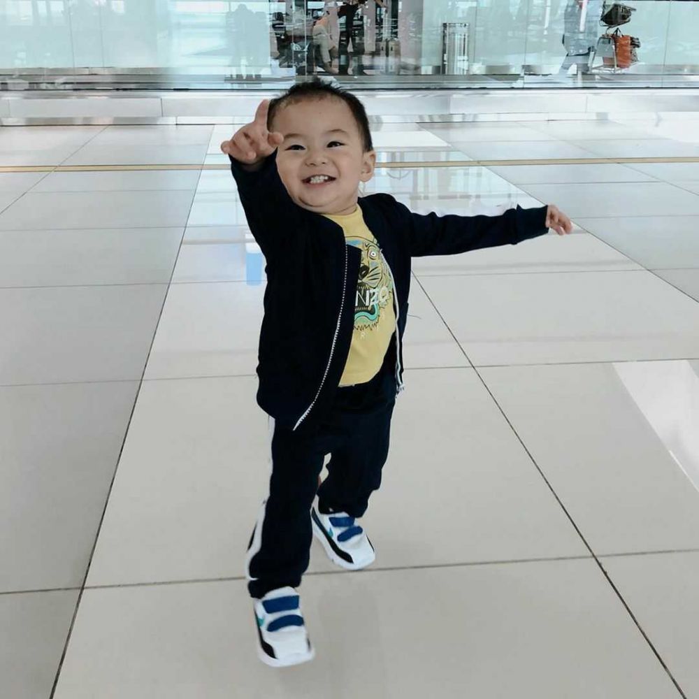 10 Potret Baby Xavier, Buah Hati Rini Yulianti yang Super Menggemaskan