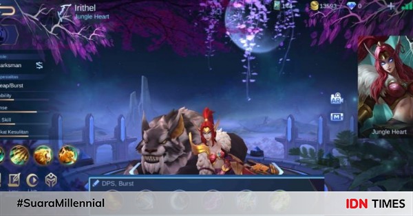 5 Kelebihan yang Dimiliki Hero Irithel, Penguasa Late Game!