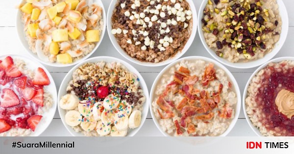 5 Olahan Berbahan Oatmeal Lezat, Sehat dan Bikin Lapar!