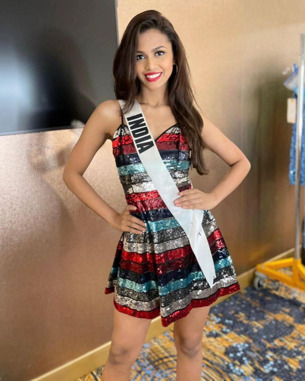 Potret Adline Castelino Runner Up Ketiga Miss Universe