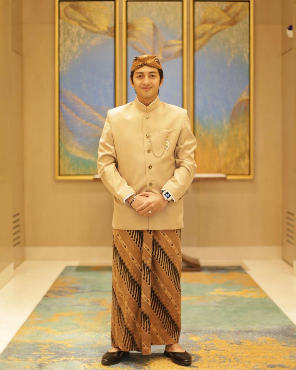 Gaya Artis Pria di Akad Nikah Lesti Kejora dan Rizky Billar Gaya Artis Pria di Akad Nikah Lesti Kejora dan Rizky Billar