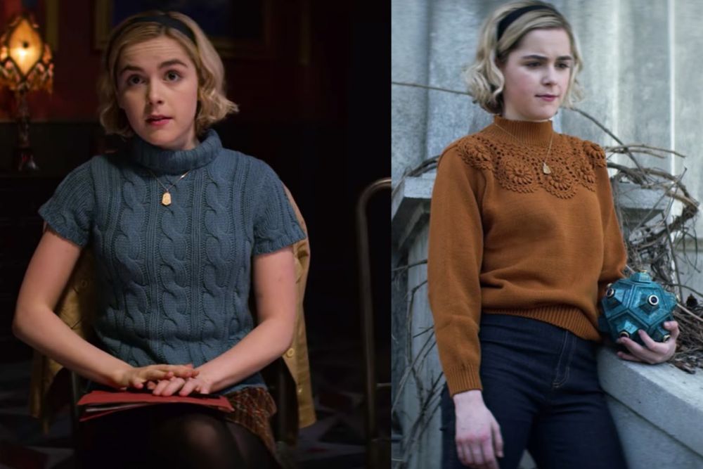 5 Inspirasi Outfit Keren Musim Dingin ala Sabrina Spellman