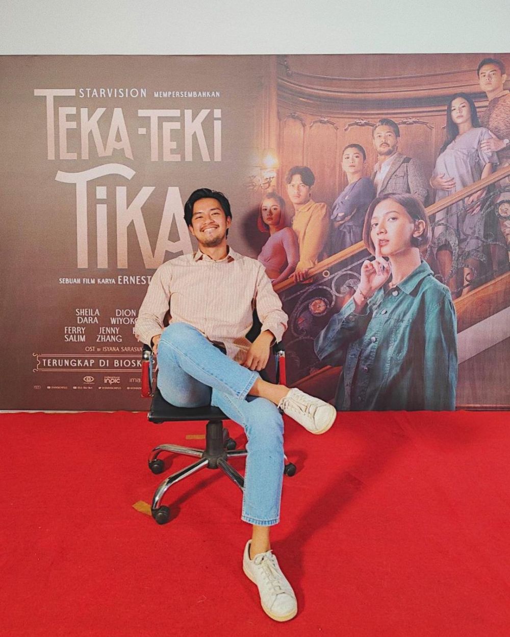 10 Beda Peran Dion Wiyoko dan Morgan Oey di Teka-Teki Tika