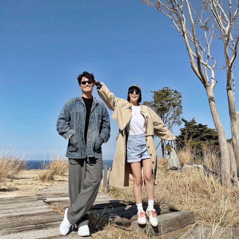 10 Potret Shin Da Eun dan Im Sung Bin tengah Menanti Anak