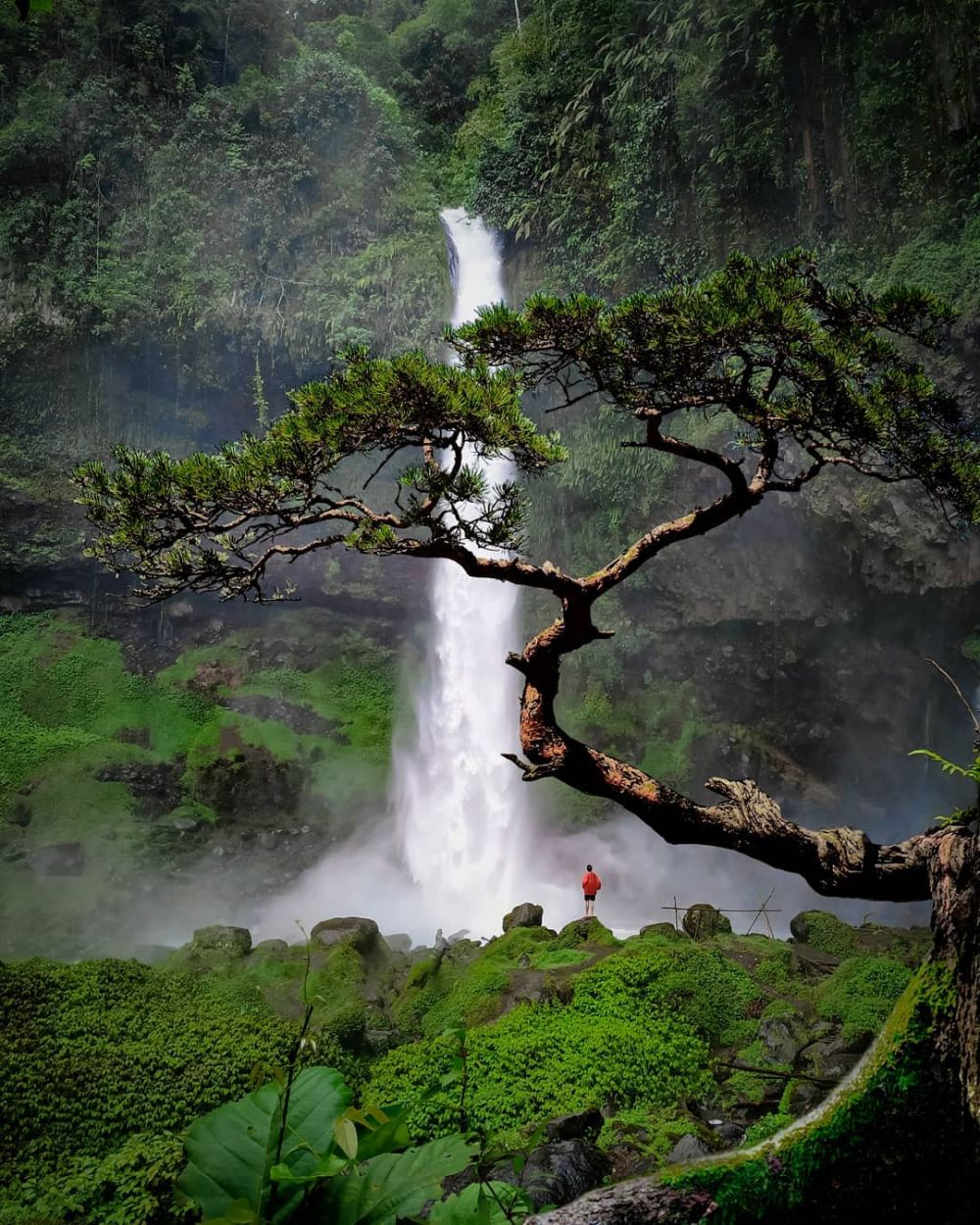 Potret Curug Ciparay di Tasikmalaya
