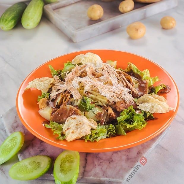 5 Rujak Juhi, Rujak Betawi dengan Sotong yang Nikmat