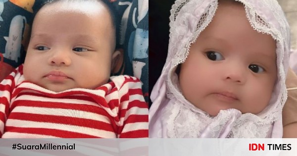 10 Potret Baby Ameena dalam Berbagai Ekspresi