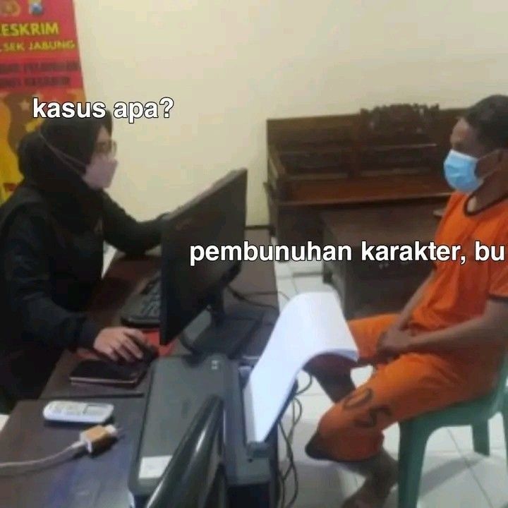 9 Meme Lucu Saat Diinterogasi Polisi