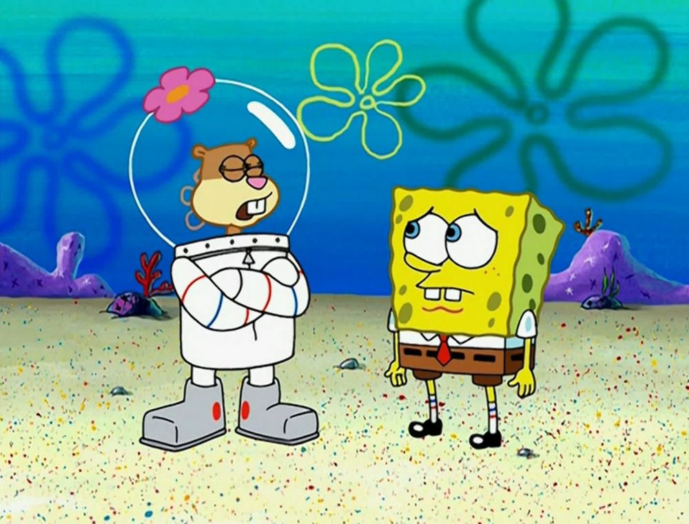 5 Sifat Buruk Sandy Cheeks di Spongebob Squarepants