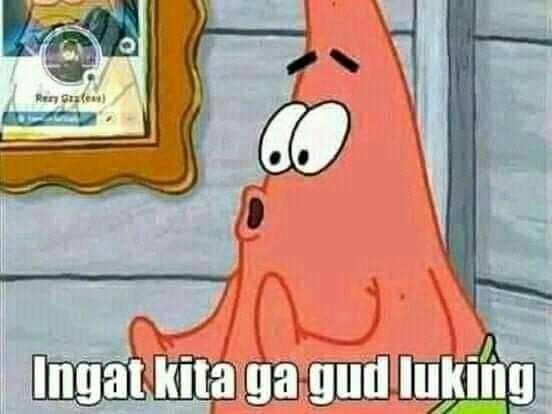 9 Meme Permasalahan Hidup ala Patrick Star, Relatable, nih!