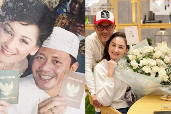 Momen Mona Ratuliu dan Indra Brasco Rayakan 2 Dekade