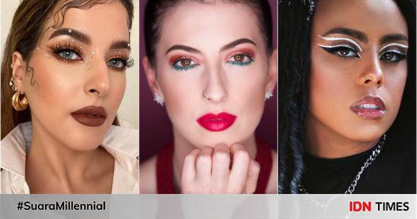 9 Ide Makeup Bold untuk Nonton Konser