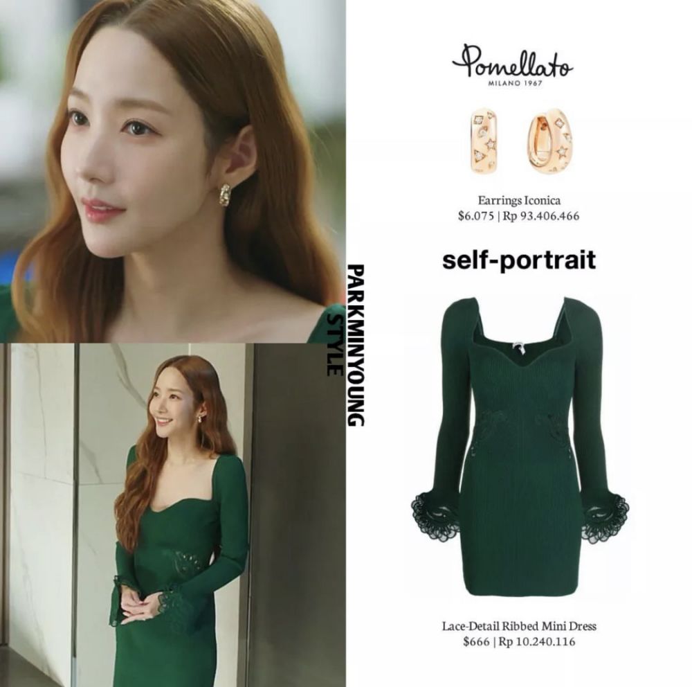 9 Harga Anting Park Min Young di Drakor Love in Contract