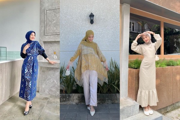 10 OOTD Kondangan Simpel dan Antiribet untuk yang Berhijab