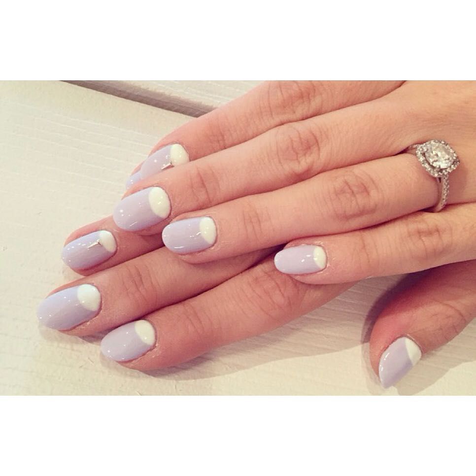 Inspirasi Desain Half Moon Nail Art Trendi Dan Cute Abis