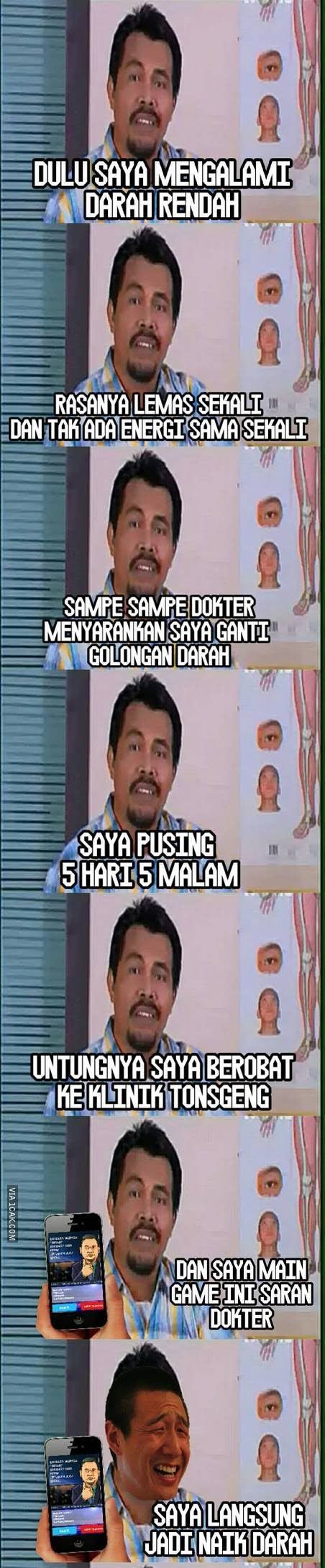 10 Meme Lucu yang Dialami oleh Pemilik Darah Rendah