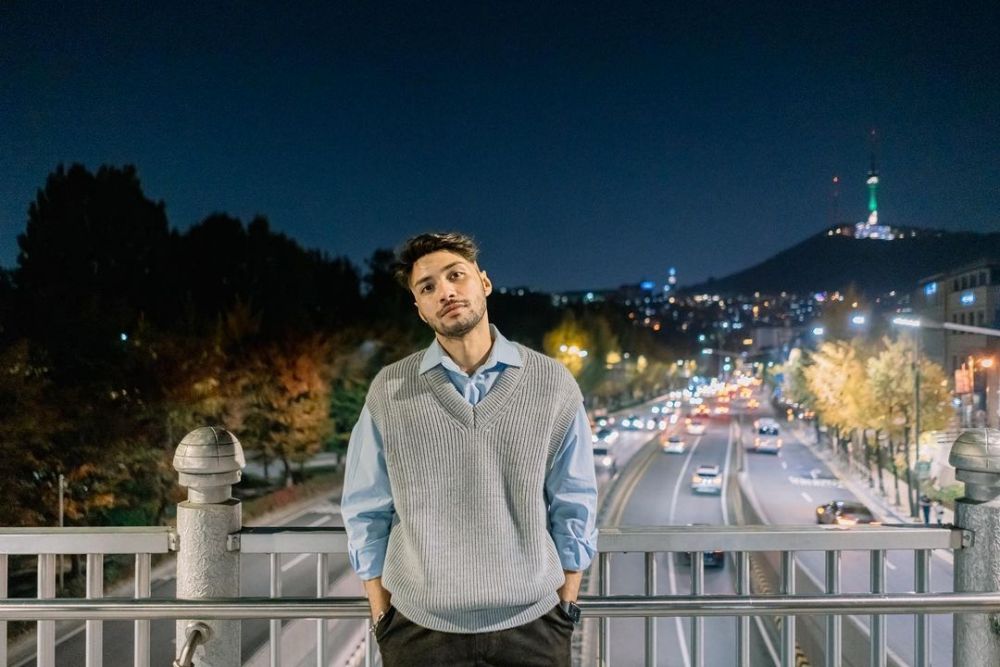 9 Potret Refal Hady Liburan ke Korea Selatan Bareng Sahabat!