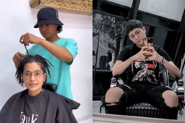 10 Potret Mita The Virgin Usai Potong Rambut Gimbal
