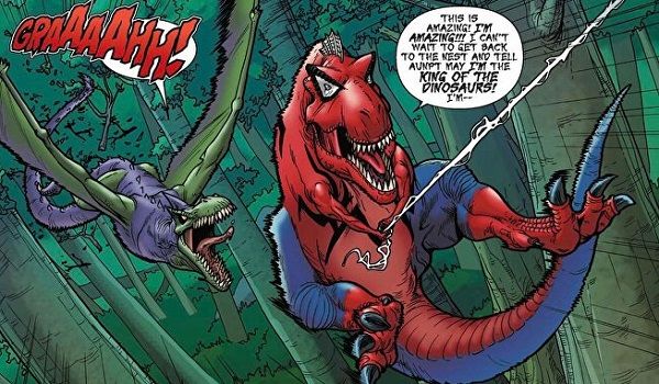 10 Varian Spider-Man Paling Unik di Komik, Ada Dinosaurus!