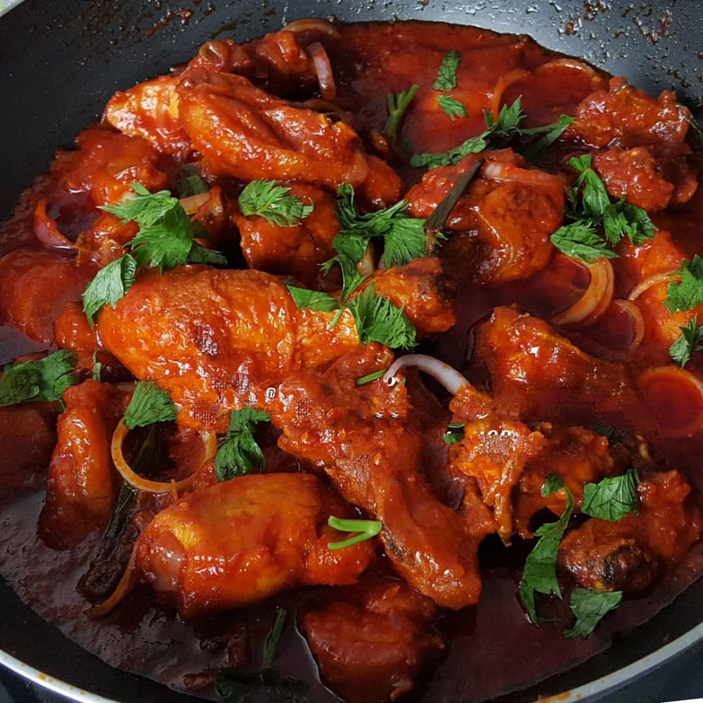 Resep Ayam Masak Merah