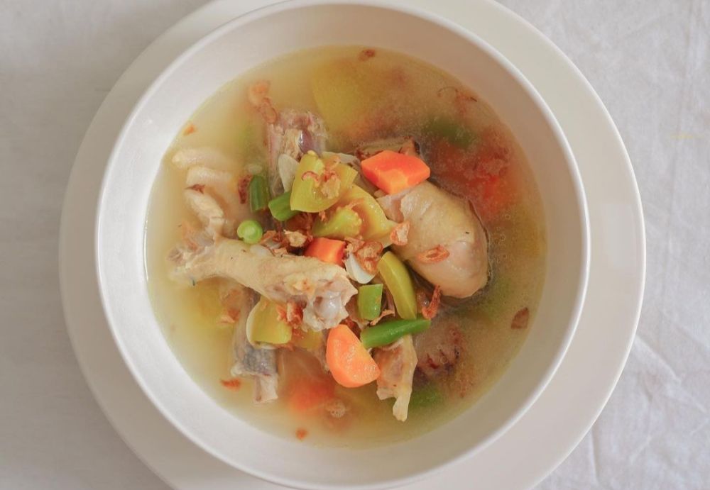 Resep Asem-asem Ayam Kampung, Kuah Pedasnya Bikin Ngiler