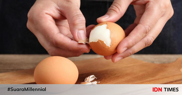 Tips Mengupas Telur Rebus
