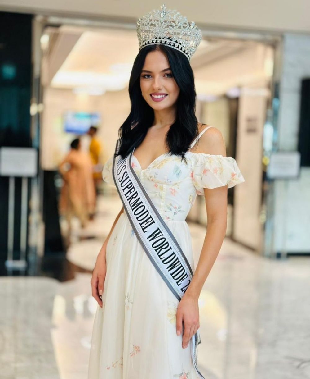 9 Potret Angelina Gorbunova Miss Supermodel Worldwide 2023