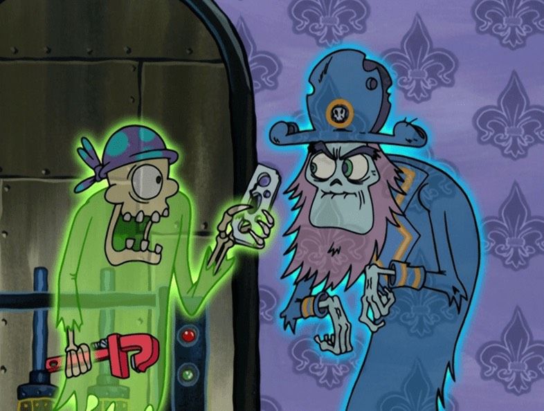 9 Fakta Lord Poltergeist, Hantu Bajak Laut dalam SpongeBob