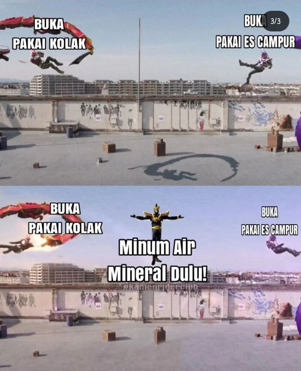 9 Meme Buka Puasa, Tim Gorengan atau Langsung Makan Banyak?