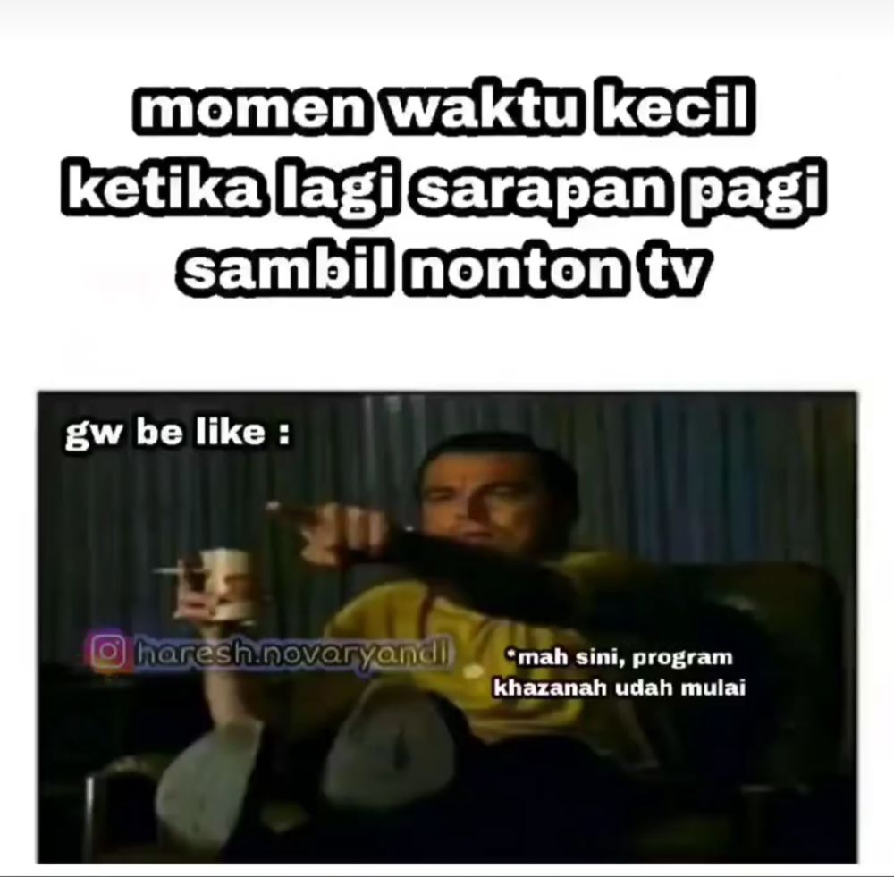 9 Meme Lucu Orang Bawel saat Nonton TV, Bikin Emosi!