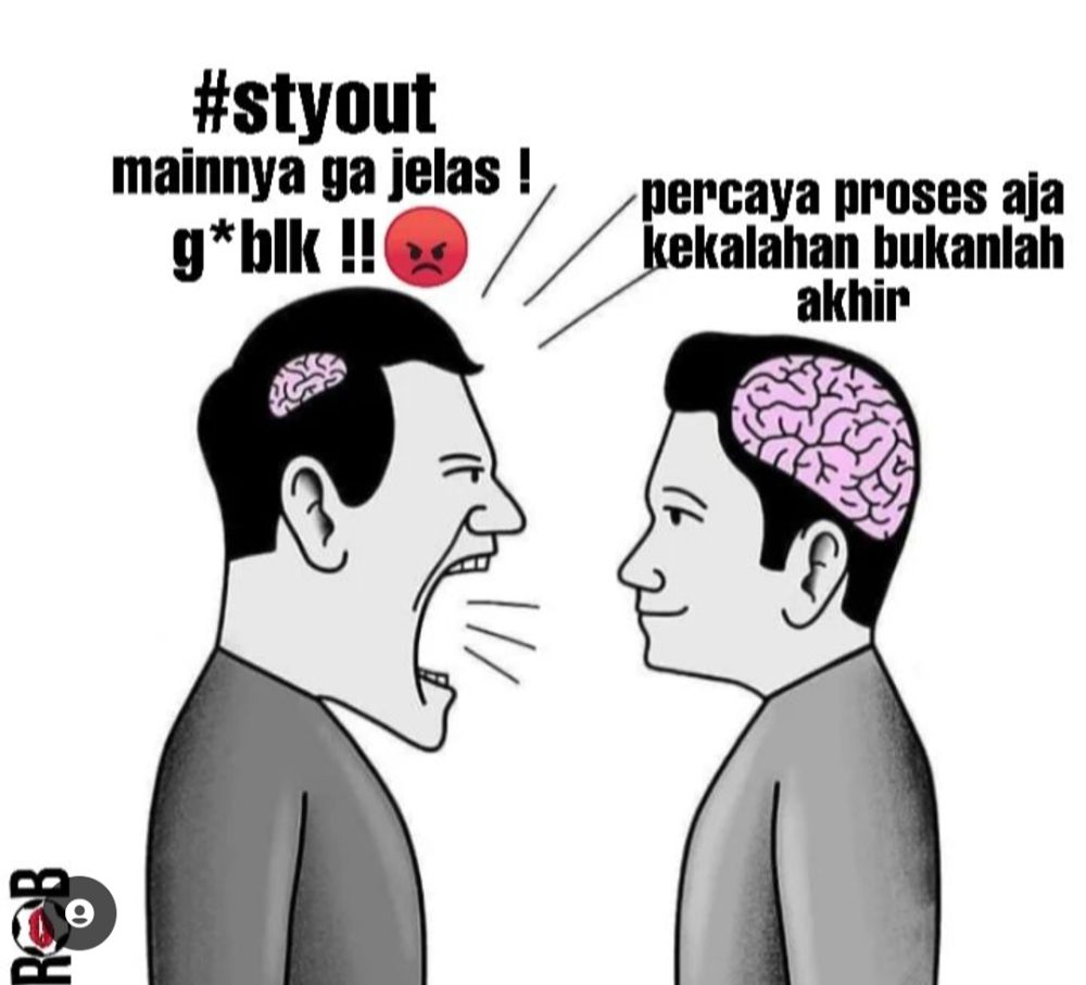9 Meme Orang Emosi vs. Santai