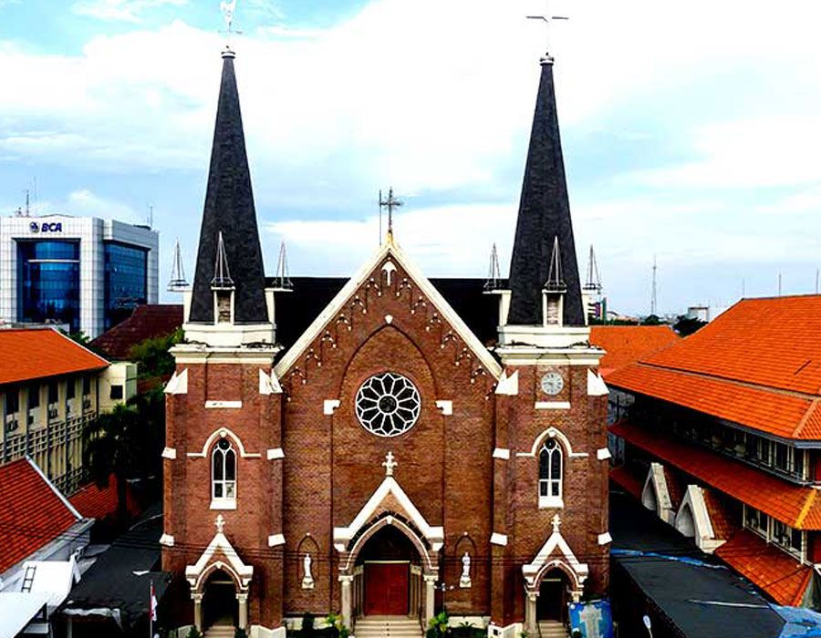 5 Gereja di Surabaya, Ada yang Miliki Arsitektur Unik
