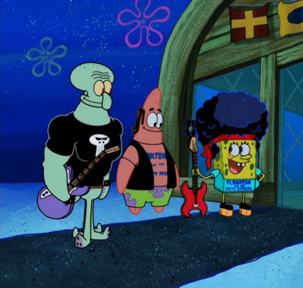 6 Band yang Pernah Muncul di Kartun SpongeBob SquarePants
