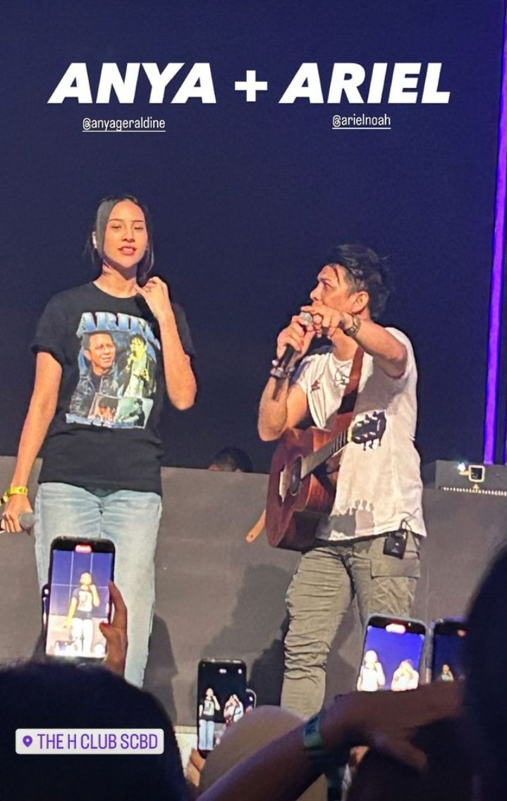 8 Potret Anya Geraldine Nonton Konser Noah 8 Potret Anya Geraldine Nonton Konser Noah