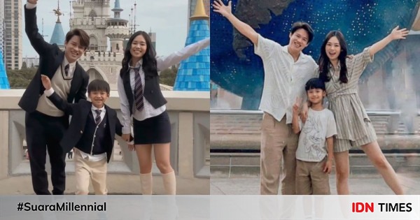 9 OOTD Family Couple ala Molita Lin, Matching Bareng Anak!