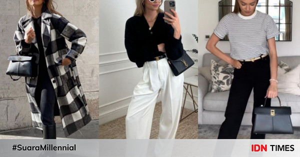 9 Ide Outfit Monokrom Look ala Mia Luckie, Stylish Terus!
