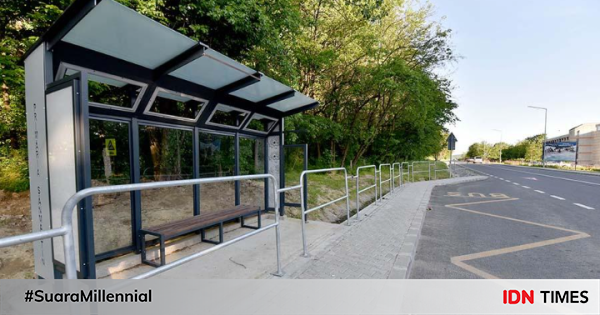 10 Potret Halte Bus Paling Nyeleneh, Desainnya Kacau