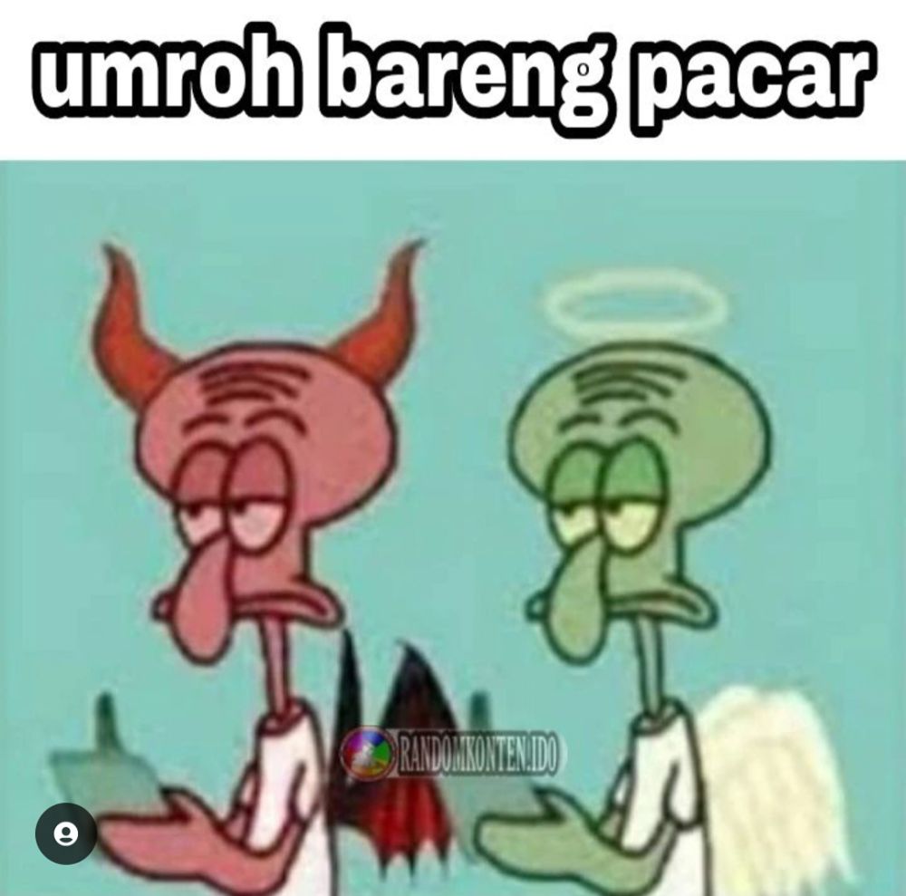 Meme Bingung Catat Kebaikan atau Keburukan