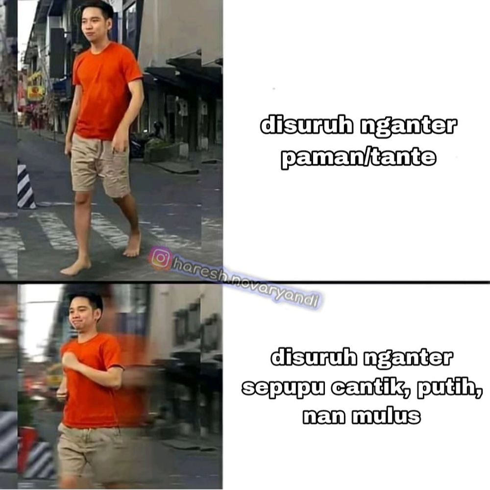 Meme Kocak Jalan Lambat vs. Cepat