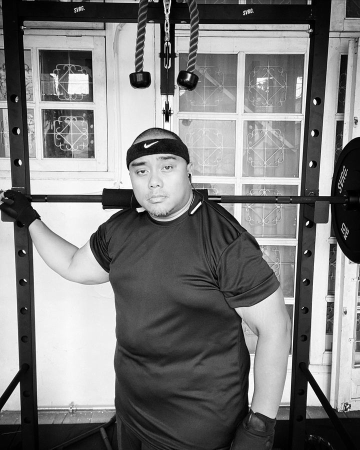 7 Potret Terbaru Saykoji yang Makin Bugar, BB Turun 32 Kg!