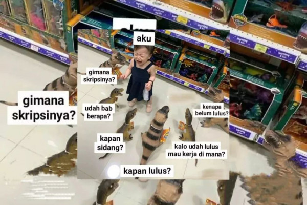 7 Meme Dikeroyok Masalah yang Bikin Nangis, Kudu Kuat Mental