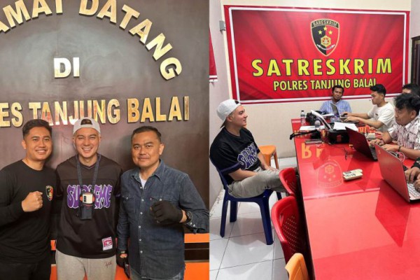 Baim Wong Usut Kasus Penipuan Ke Polres Tanjung Balai